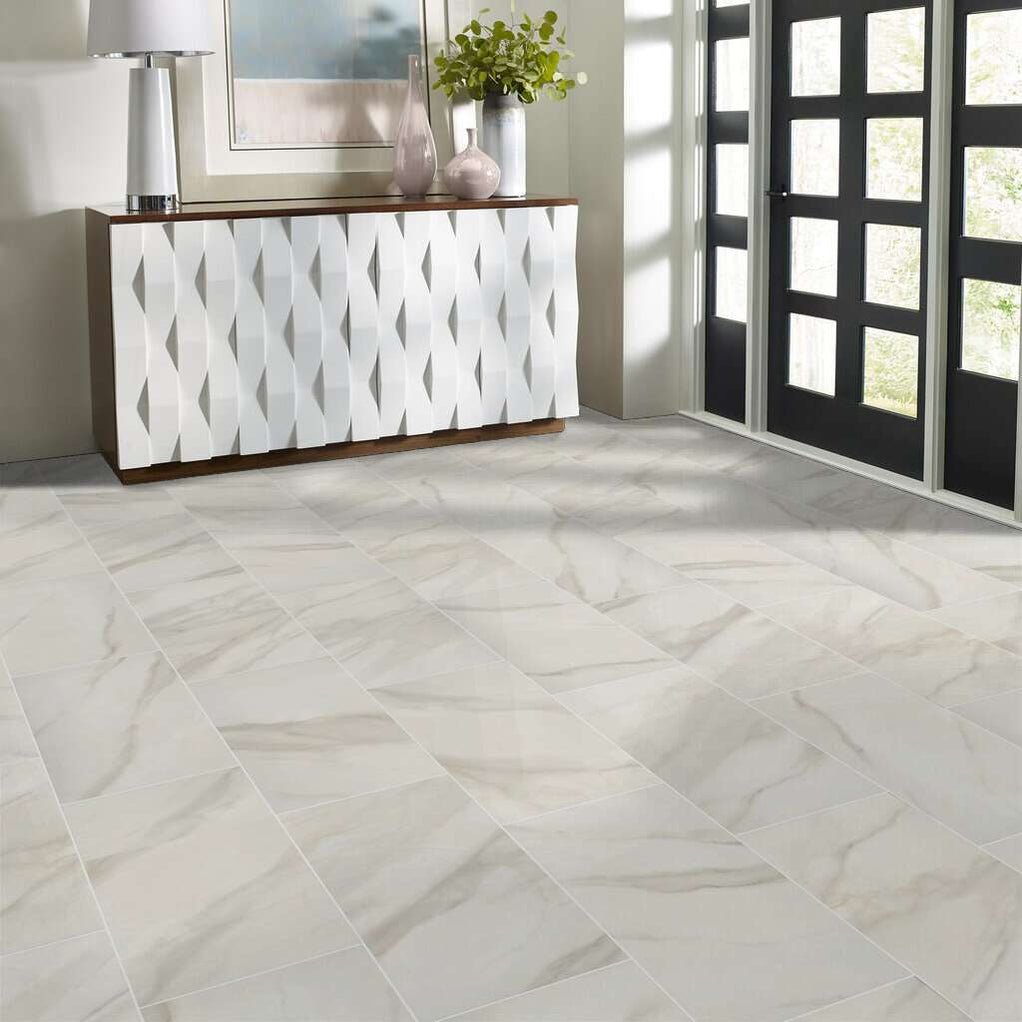 Shaw Serene 00150 Bianco Covelano Porcelain Tile | Lowest Price — Stone ...