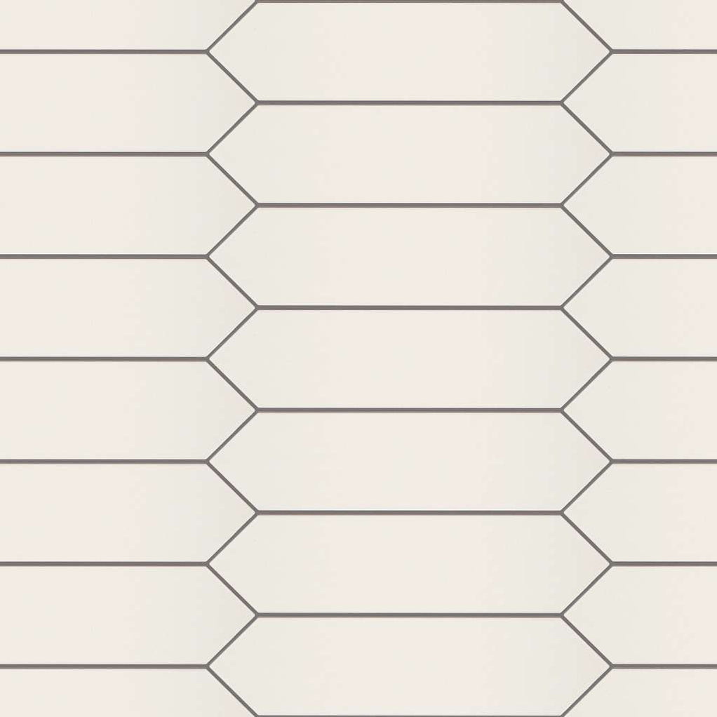 Shaw Cutlass 00100 White Picket Glossy Ceramic Tile | Lowest Price ...