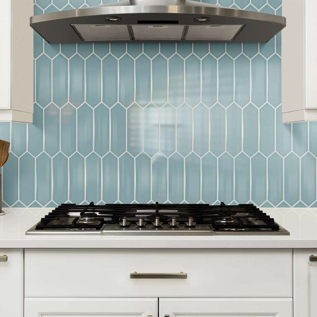 Shaw Cutlass 00400 Robbins Egg Glossy Ceramic Tile | Lowest Price ...