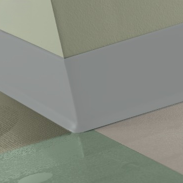 Tarkett Johnsonite 38 Pewter Vinyl Traditional Wall Base | Lowest Price ...