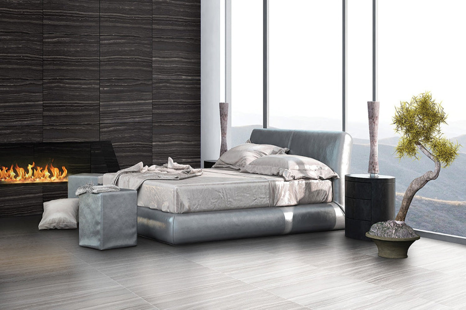 Iris Matrix Azul Honed Porcelain Tile | Lowest Price — Stone & Tile ...