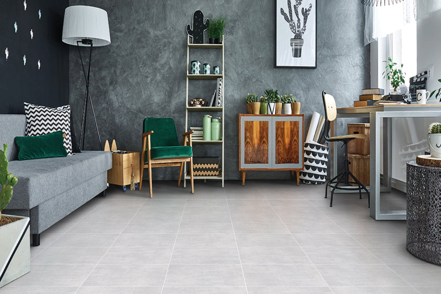 Iris Brush Stroke Nickel Stroke Semi Matte Porcelain Tile — Stone ...