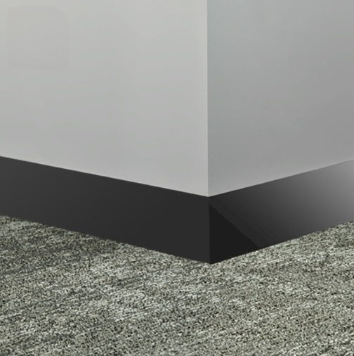 Tarkett Johnsonite 40 Black Rubber Millwork Contoured Wall Base — Stone ...