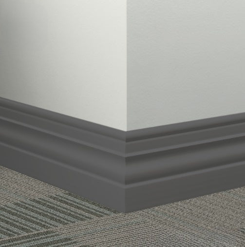Tarkett Johnsonite 40 Black Rubber Millwork Contoured Wall Base — Stone ...