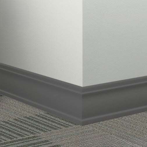 Tarkett Johnsonite 40 Black Rubber Millwork Contoured Wall Base — Stone ...