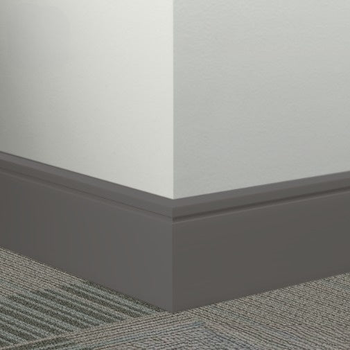 Tarkett Johnsonite 44 Dark Brown Rubber Millwork Contoured Wall Base ...