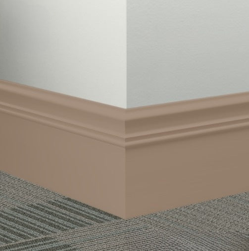 Tarkett Johnsonite 45 Sandalwood Rubber Millwork Contoured Wall Base ...