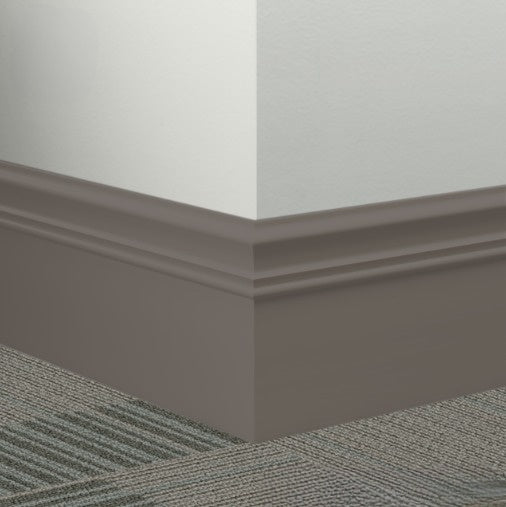 Tarkett Johnsonite 47 Brown Rubber Millwork Contoured Wall Base — Stone ...