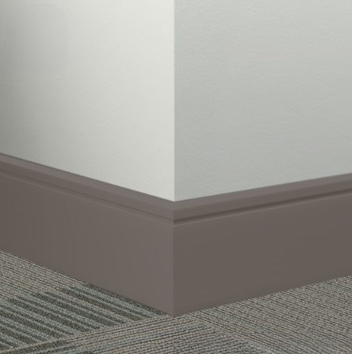 Tarkett Johnsonite 47 Brown Rubber Millwork Contoured Wall Base — Stone ...
