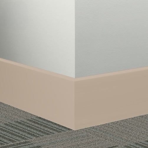 Tarkett Johnsonite 49 Beige Rubber Millwork Contoured Wall Base — Stone ...