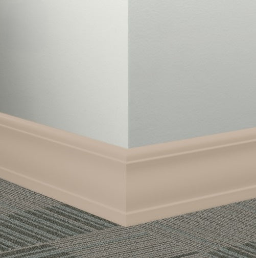 Tarkett Johnsonite 49 Beige Rubber Millwork Contoured Wall Base — Stone ...