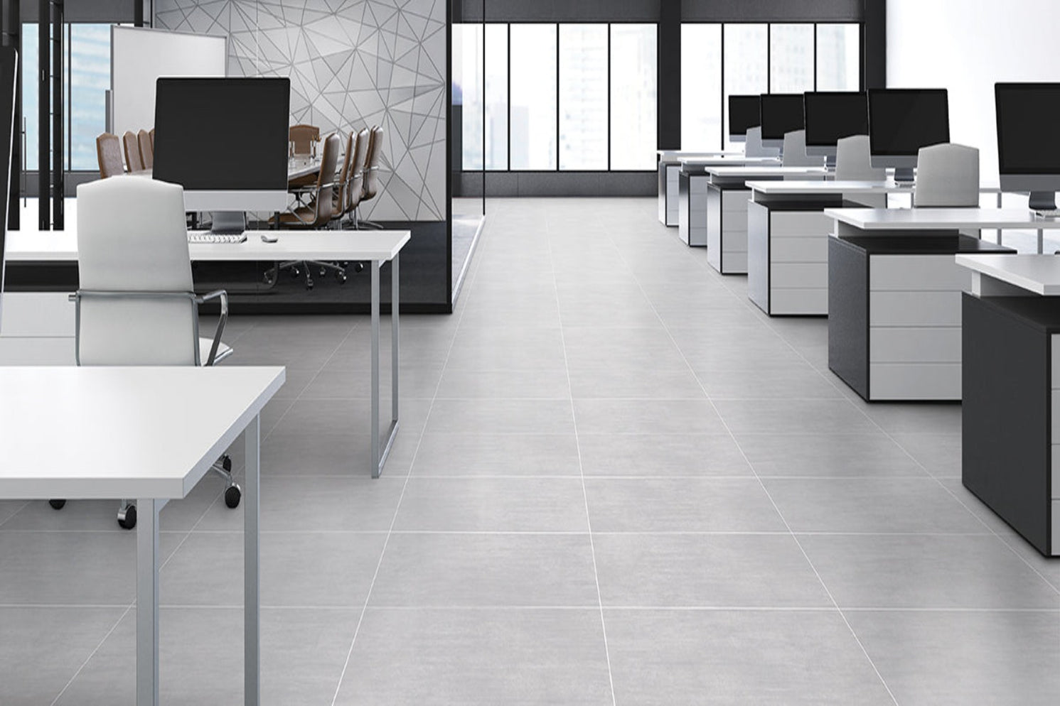 Iris Brush Stroke Nickel Stroke Semi Matte Porcelain Tile — Stone ...