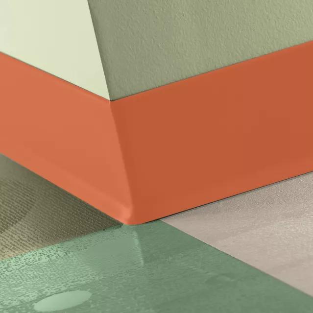 Tarkett Johnsonite 62 Tangerine Tango Rubber Outside Corner — Stone ...