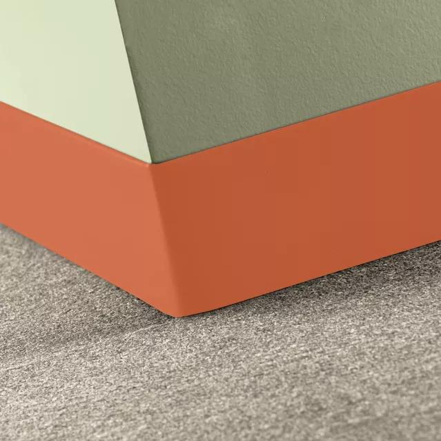 Tarkett Johnsonite 62 Tangerine Tango Rubber Outside Corner — Stone ...
