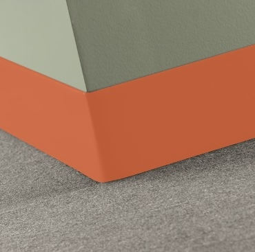 Tarkett Johnsonite 62 Tangerine Tango Rubber Traditional Duracove ...