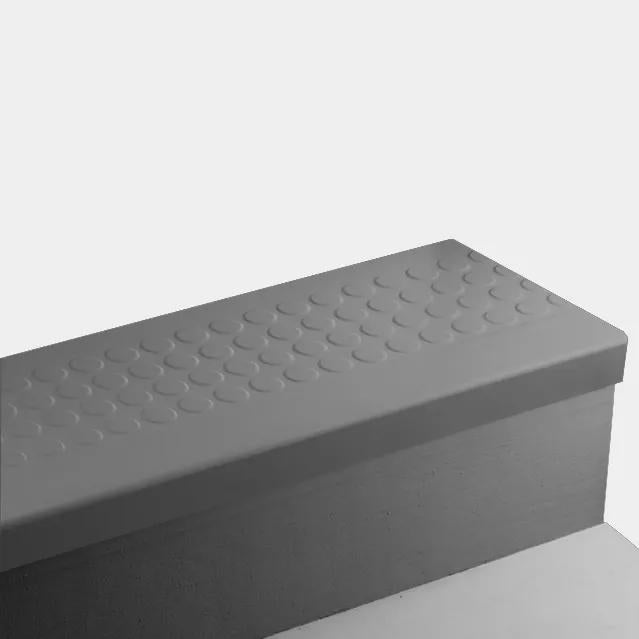 Tarkett Johnsonite 63 Burnt Umber Angle Fit Stair Tread without Riser — Stone & Tile Shoppe, Inc.