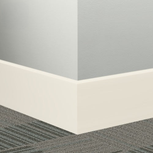 Tarkett Johnsonite 68 White Sand Rubber Millwork Contoured Wall Base ...