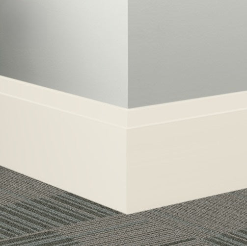 Tarkett Johnsonite 68 White Sand Rubber Millwork Contoured Wall Base ...