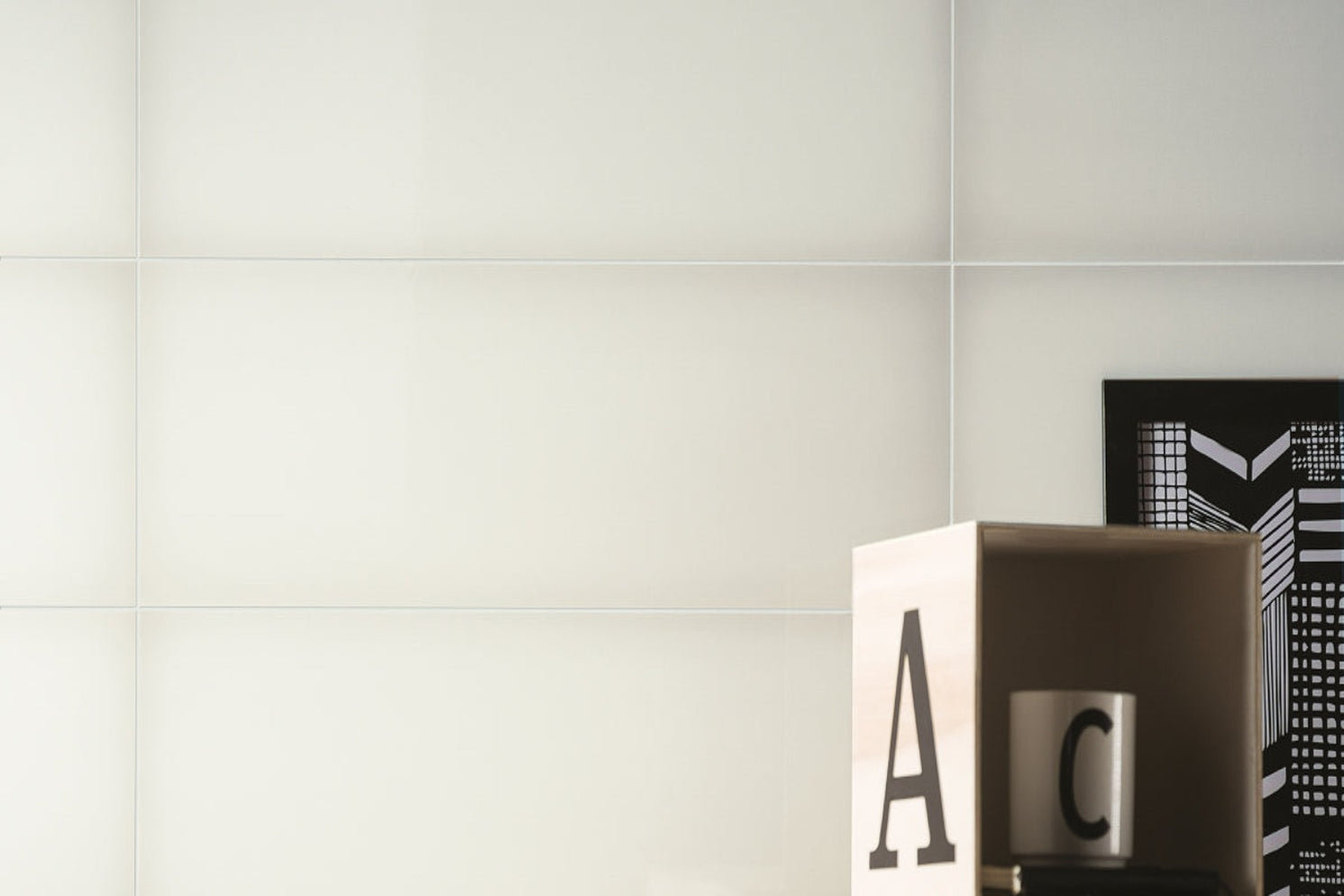 Iris Slide White Glossy Ceramic Tile | Lowest Price — Stone & Tile ...