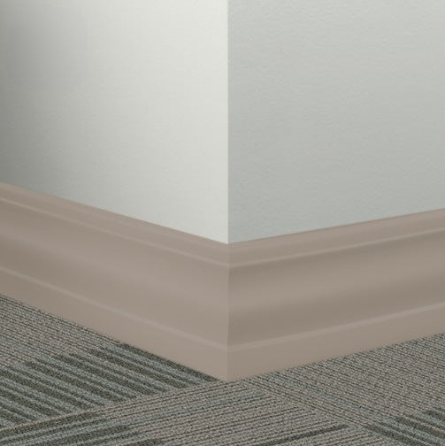 Tarkett Johnsonite 80 Fawn Rubber Millwork Contoured Wall Base — Stone ...