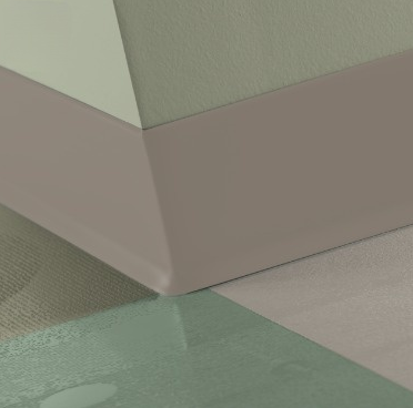 Tarkett Johnsonite 80 Fawn Vinyl Traditional Wall Base | Lowest Price ...