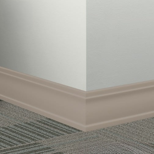 Tarkett Johnsonite 80 Fawn Rubber Millwork Contoured Wall Base — Stone ...