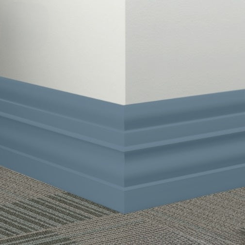 Tarkett Johnsonite 84 Blue Jeans Rubber Millwork Contoured Wall Base ...