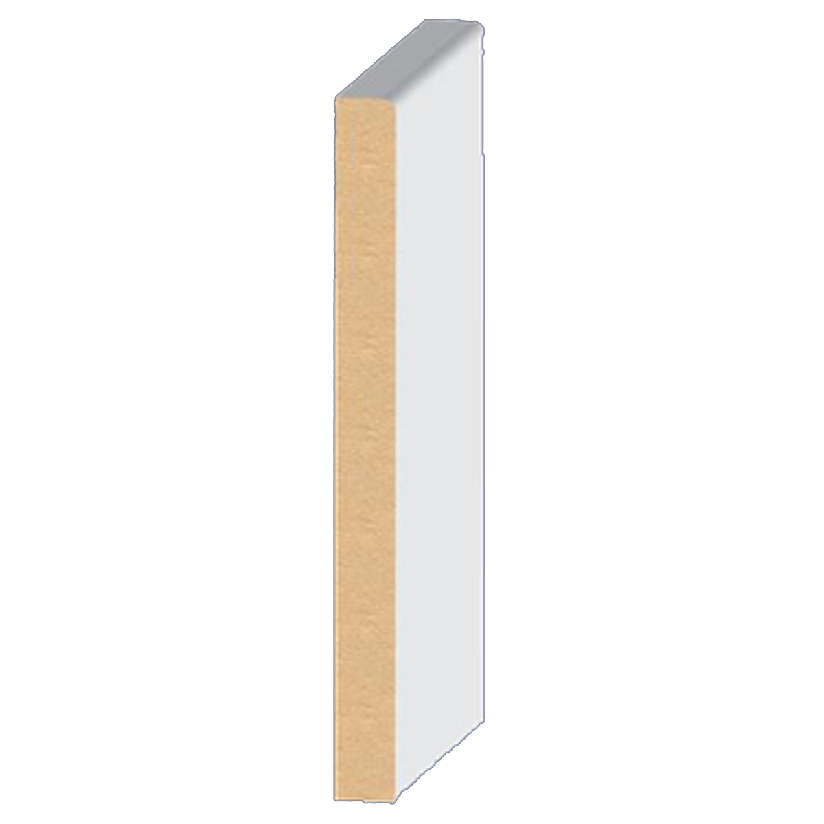 American Flooring 1 Eased Edge Craftsman Primed Base — Stone & Tile ...