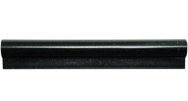MSI Premium Black Polished Granite Chair Rail | Lowest Price — Stone ...