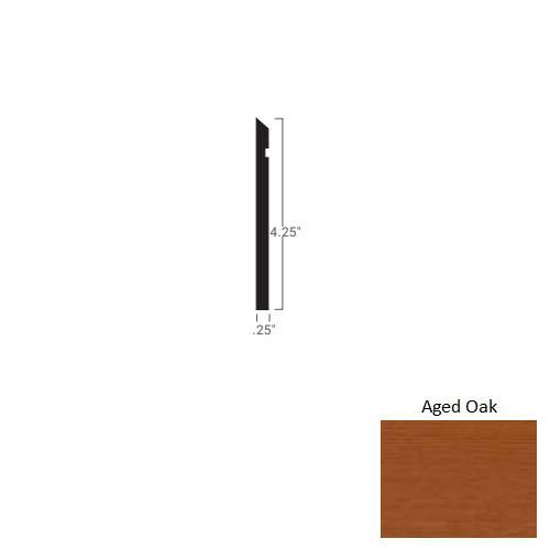 Tarkett Johnsonite MS1 Aged Oak Masquerade Wall Base | Lowest Price ...