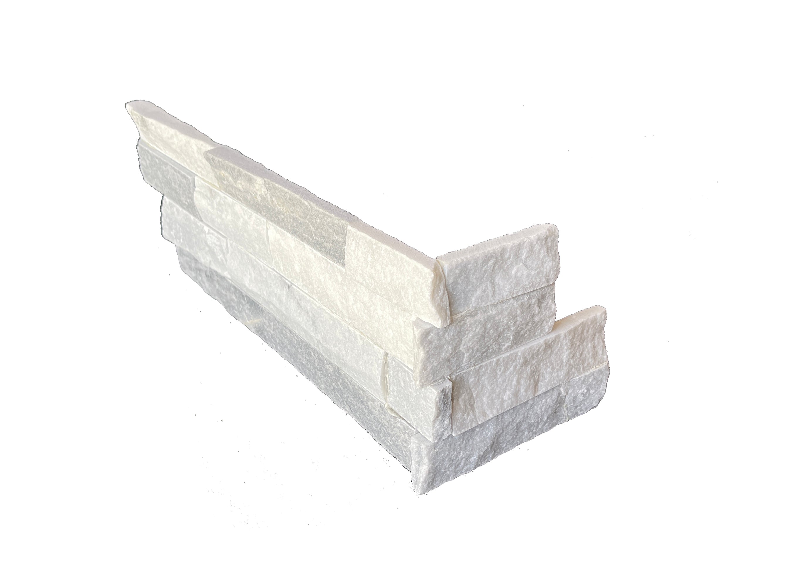 Alaska Gray Split Face Marble Ledgestone Corner | Lowest Price — Stone ...