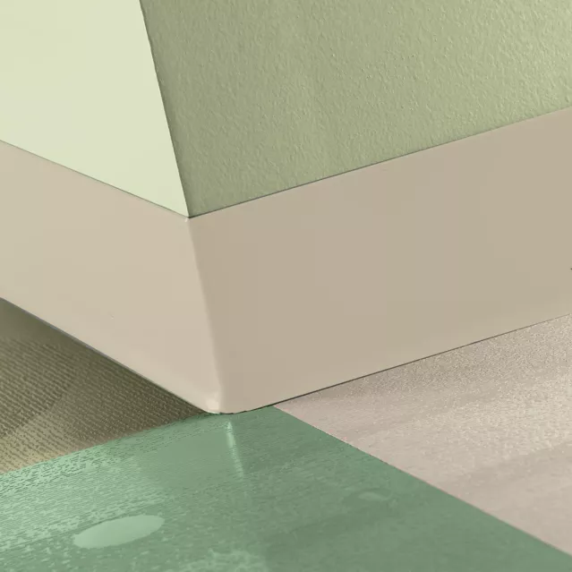 Tarkett Johnsonite 34 Almond Tightlock Resilient Rubber Base — Stone ...