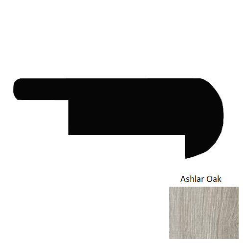 Mohawk Rare Vintage 09W Ashlar Oak Prefinished Overlap Stair Nose ...