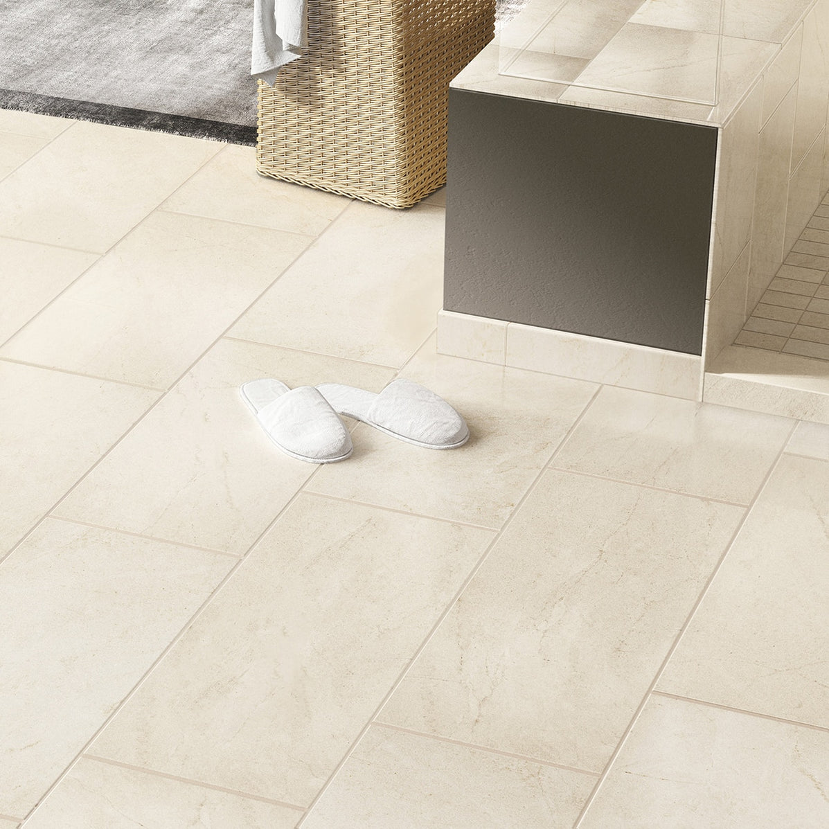 Daltile Core Fundamentals Prime BA30 White Matte Ceramic Tile — Stone ...