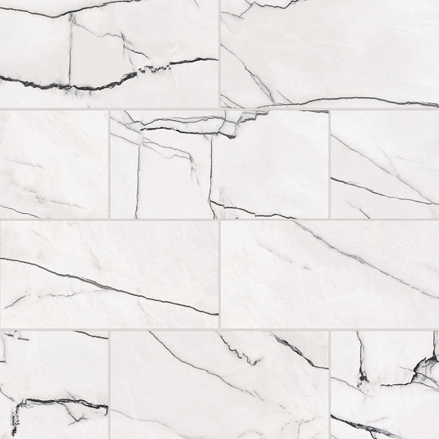 Bedrosians Gemma BIA Bianca Polished Porcelain Tile | Lowest Price ...