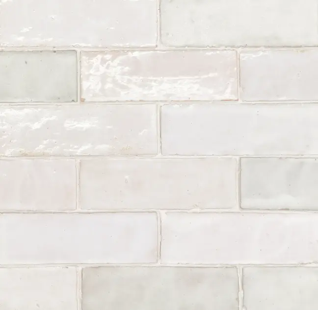 Bedrosians Zagora BLA Blanc Glossy Ceramic Tile | Lowest Price — Stone ...