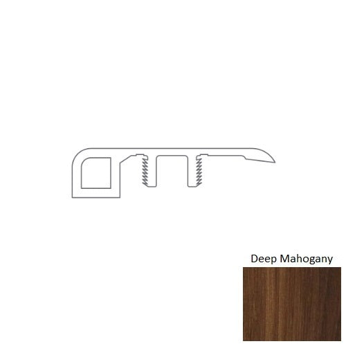 Shaw Impact Plus 00703 Deep Mahogany Baby Threshold With Molding Track ...