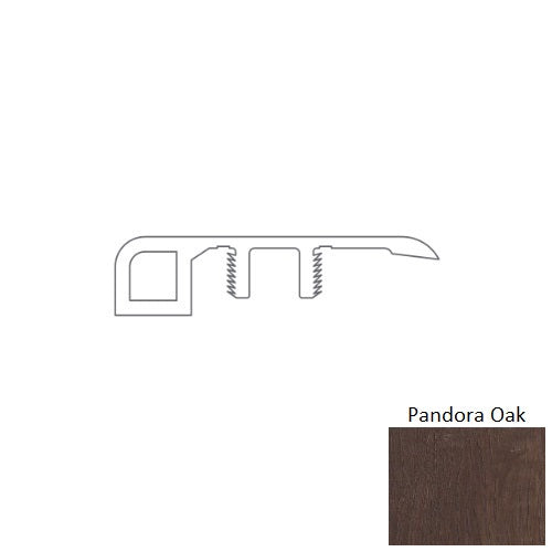 Shaw 07028 Pandora Oak ScufResist Baby Threshold With Molding Track ...