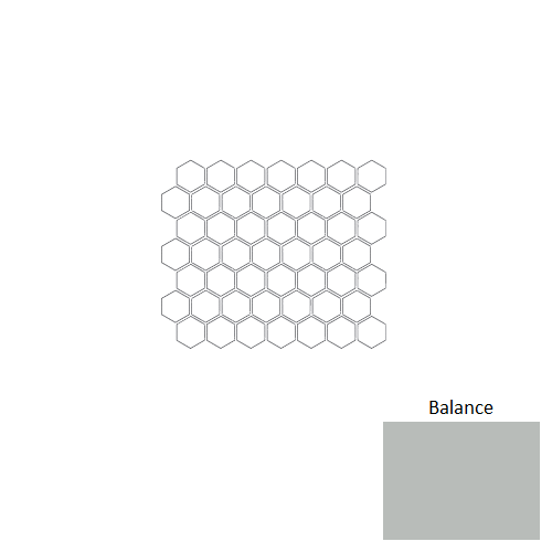 American Olean Color Story Mosaic 0034 Balance Matte & Glossy Ceramic ...