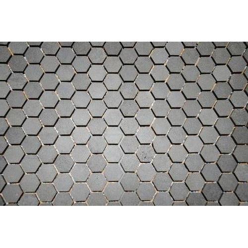 Basalt Gray Basalt Mosaic - 1" Hexagon | Stone & Tile Shoppe