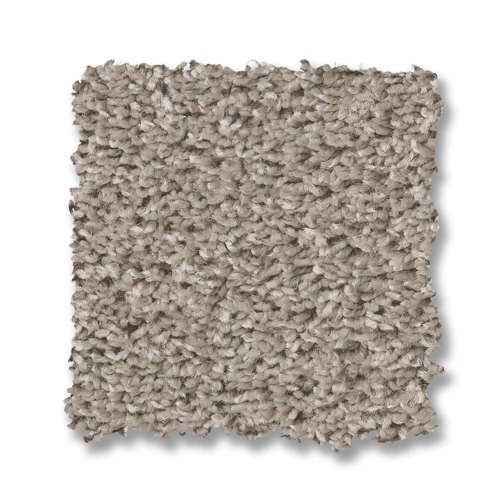 Shaw Shake It Up (S) 00112 Beech Textured Polyester Carpet — Stone ...