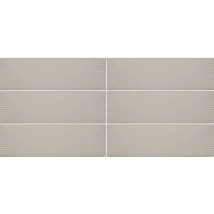 Daltile Stencil SC33 Beige Half Moon Matte Ceramic Tile | Lowest Price ...