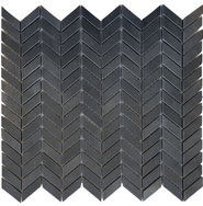 Basalt Dark Basalt Mosaic - Mini Chevron | Stone & Tile Shoppe