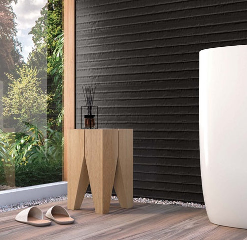 Roca Zen Black Matte Porcelain Tile | Lowest Price — Stone & Tile ...