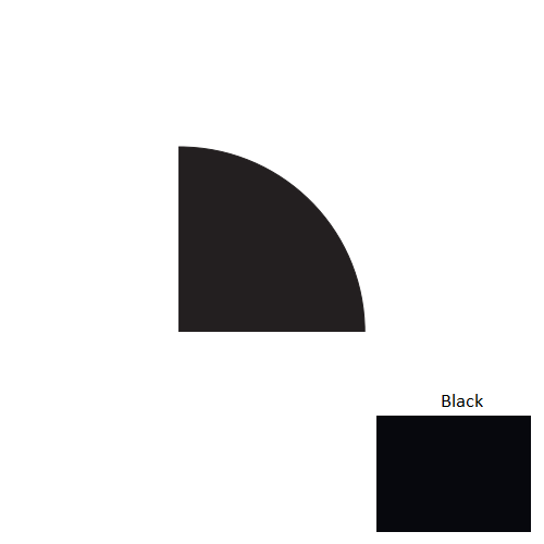 Tarkett Johnsonite 40 Black Millwork Quarter Round | Lowest Price ...