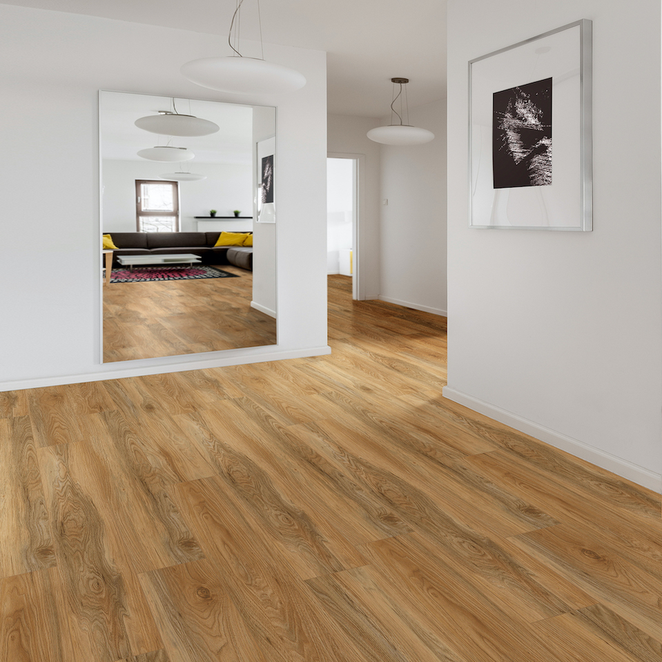 Tarkett Nugen XL Black Walnut Spiced Polyurethane Luxury Vinyl Plank ...
