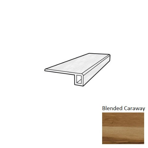COREtec Plus HD Integrated Bevel Blended Caraway Vinyl Baby Threshold ...