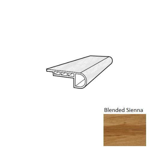 COREtec Plus HD Integrated Bevel Blended Sienna Flush Stair Nose ...