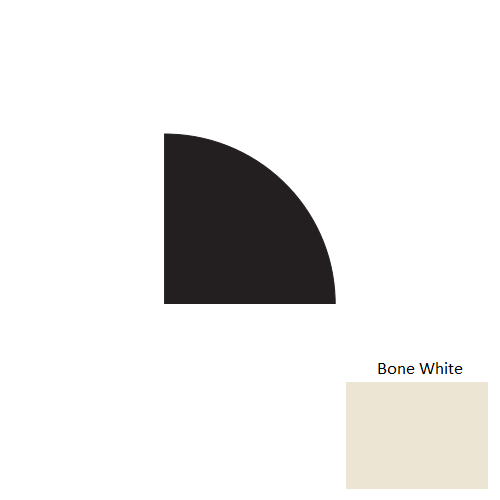Tarkett Johnsonite 79 Bone White Millwork Quarter Round | Lowest Price ...