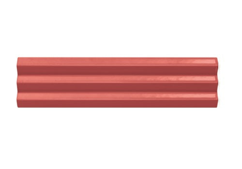 Daltile Upscension Stare US16 Bright Scarlet Wave Glossy Ceramic Tile ...